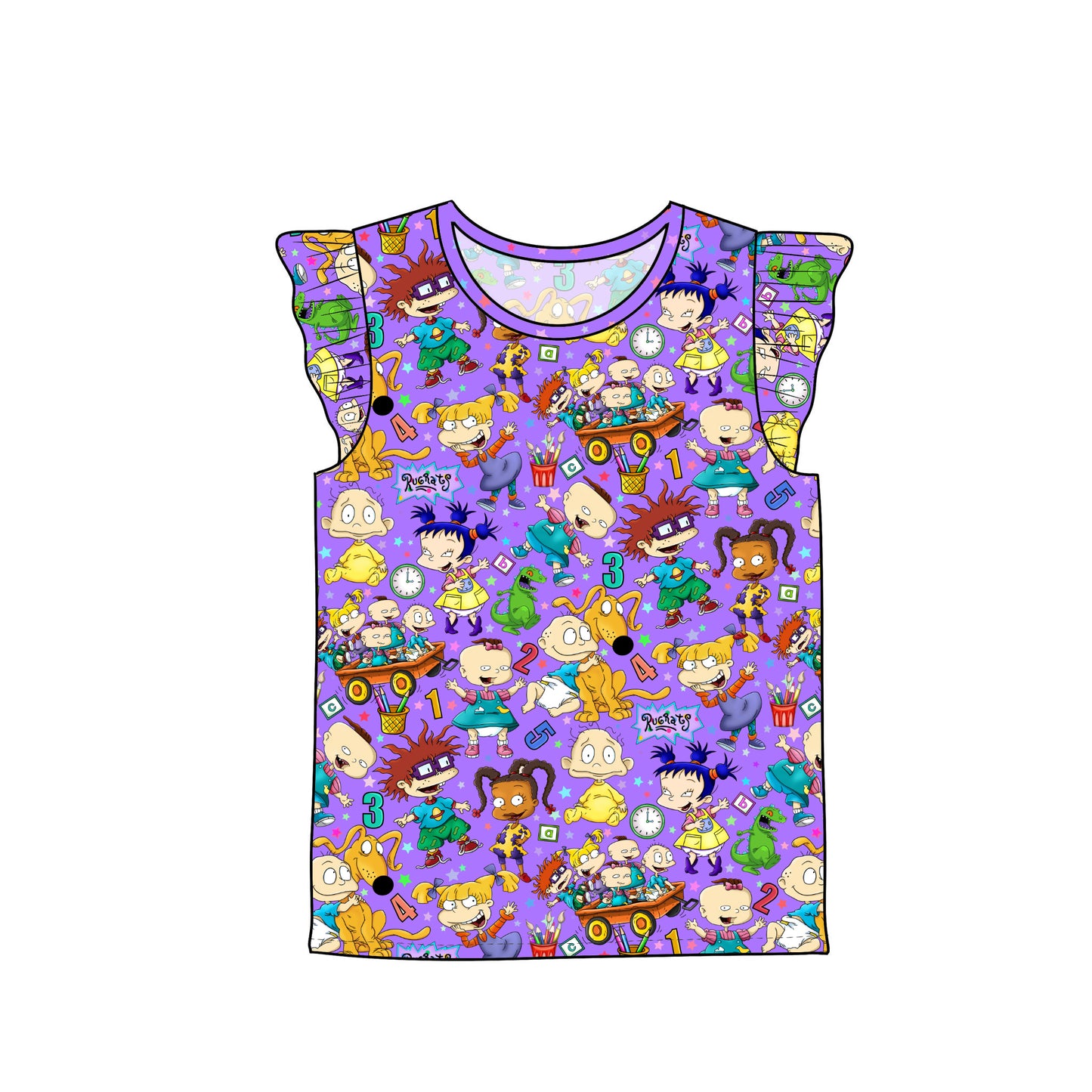 April Pre-Order Flutter Sleeve Tee - Responserbileries – Millie Rose